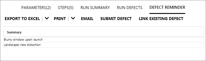 View your run results