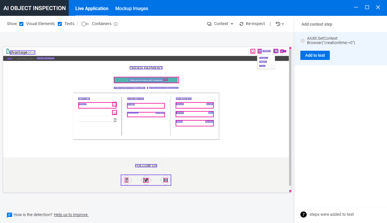 Add Logout Steps Using Ai Object Inspection