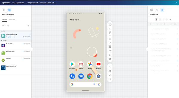 What's new in Digital Lab (UFT Mobile)2021 R1